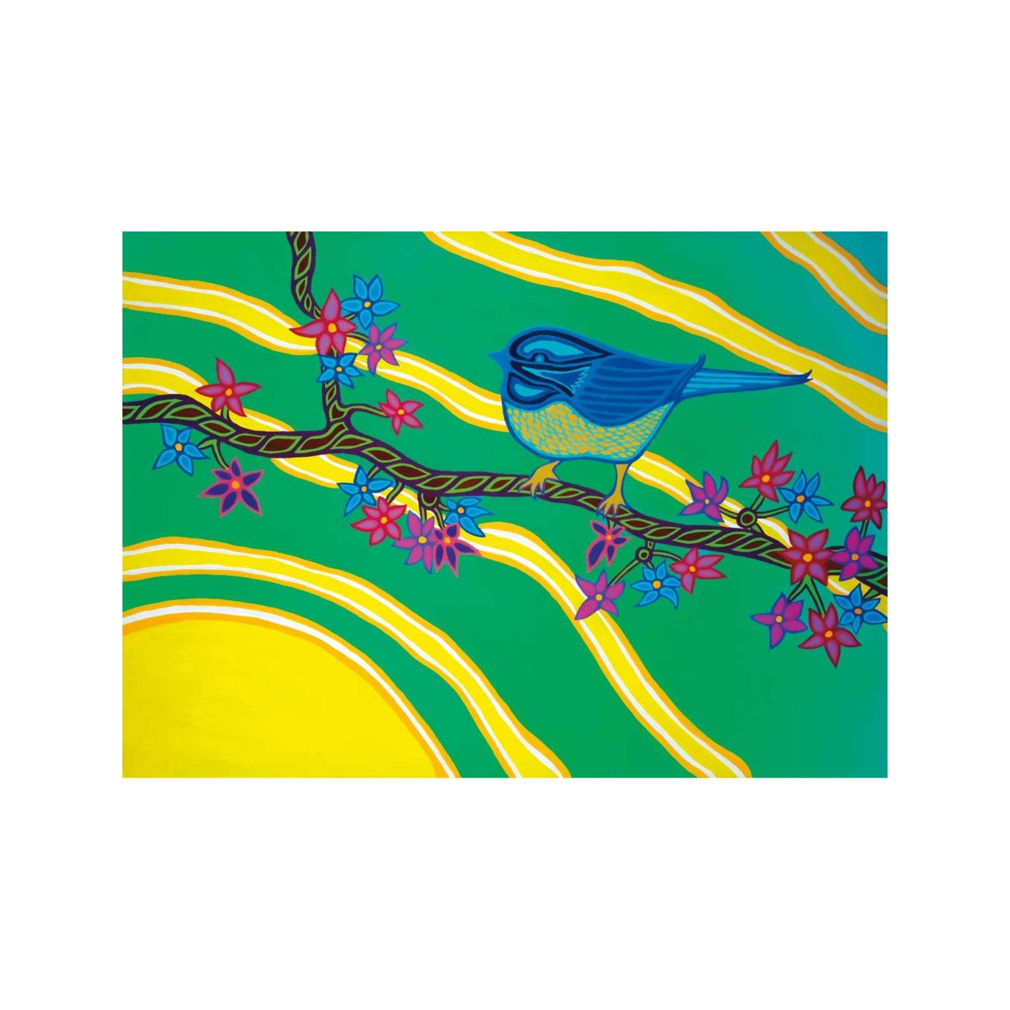 Spring By Patrick Hunter Indigenous Art Print, First Nations, Ojibway ...
