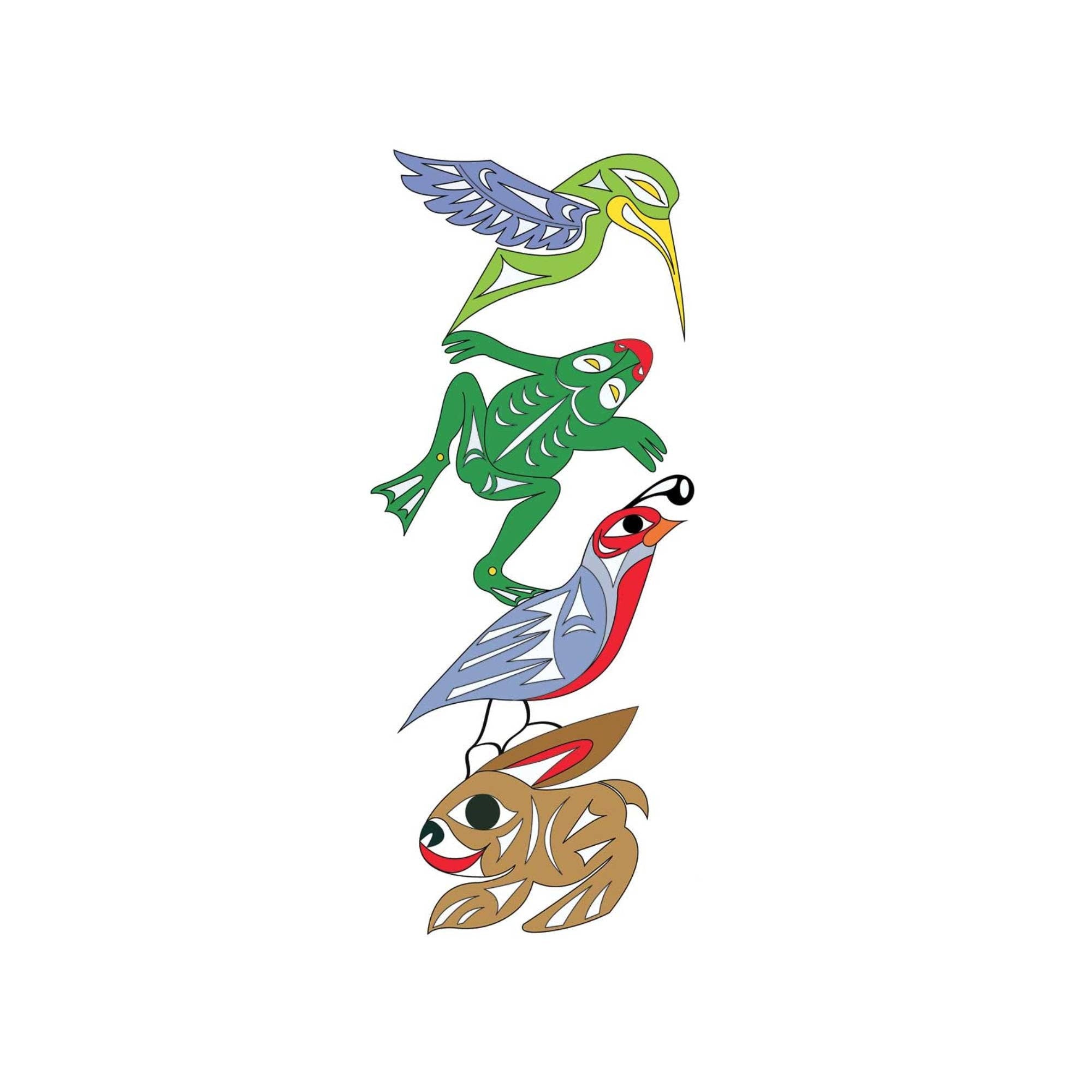 Spring Fling by Doug LaFortune, Indigenous Art Print, First Nations, N ...