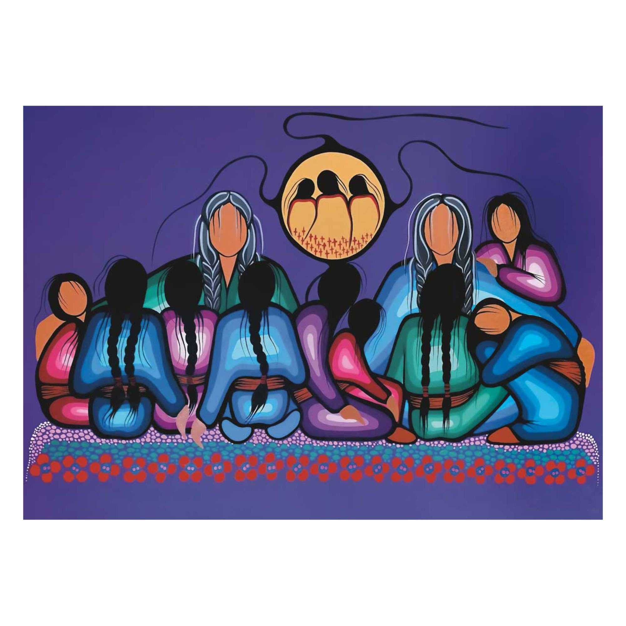 Always For Our Children By Simone Mcleod , Indigenous Art Print, First ...